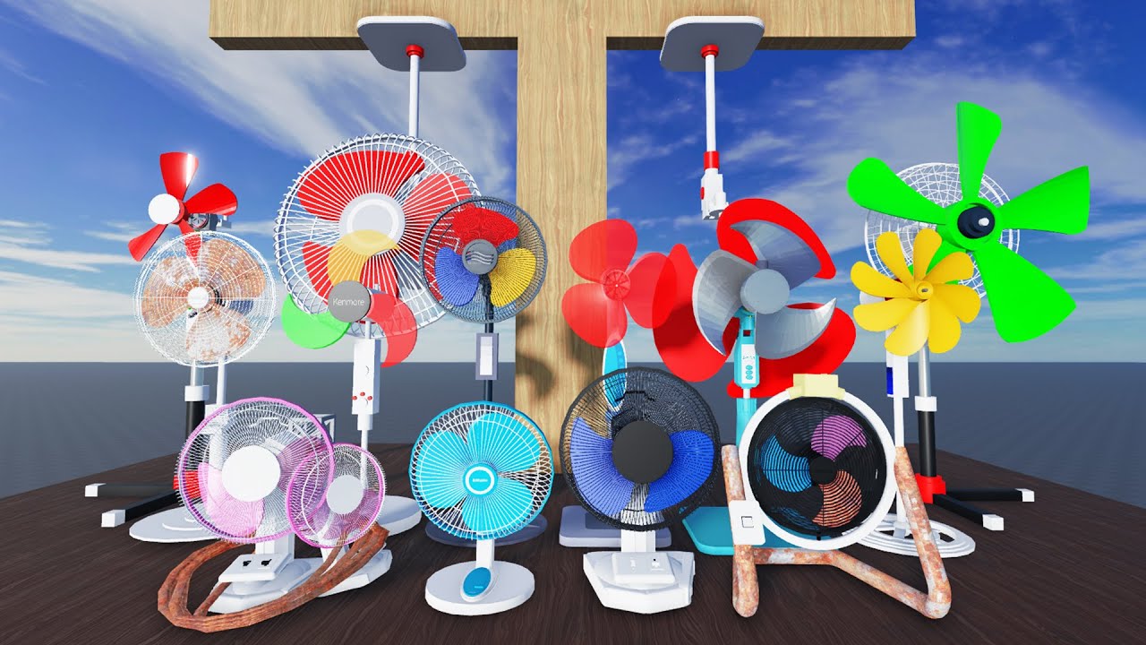 Super Crazy Ceiling Fan Invention, New DIY Fans Completion - YouTube