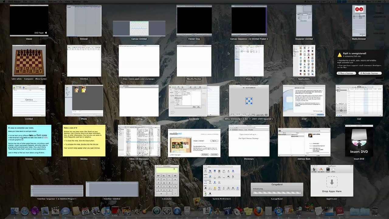 27" imac applications startup - YouTube