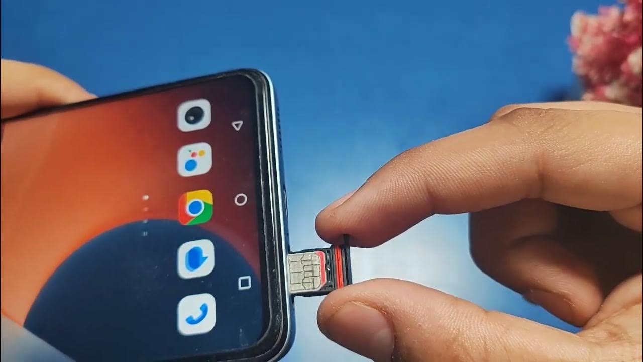How to insert sim card in Vivo V30e 5G,Vivo V30e sim card setting - YouTube