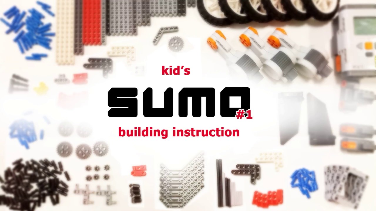 Lego SUMO bot #1 . building instruction - YouTube