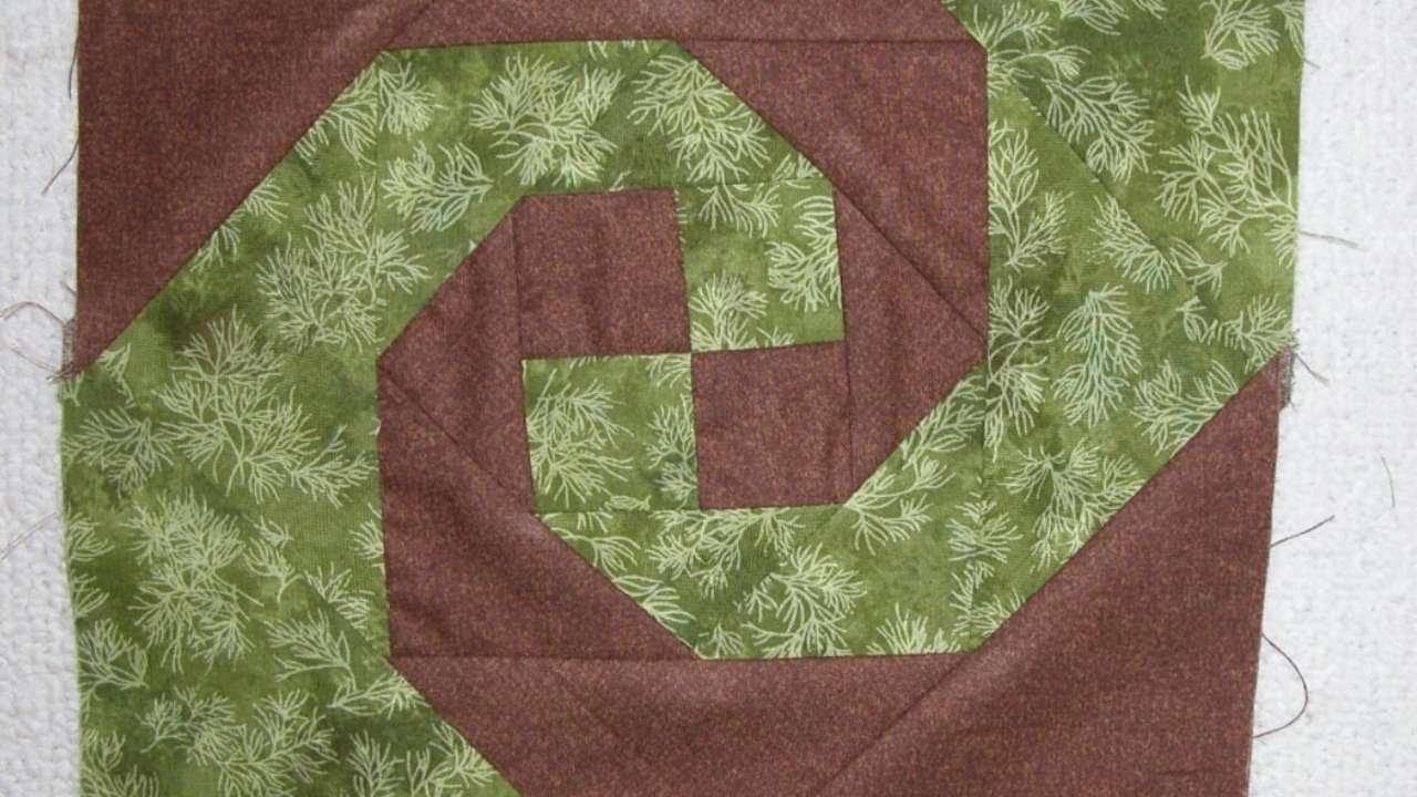 How To Sew Patchwork Block Snail's Trail - DIY Technology Tutorial ...