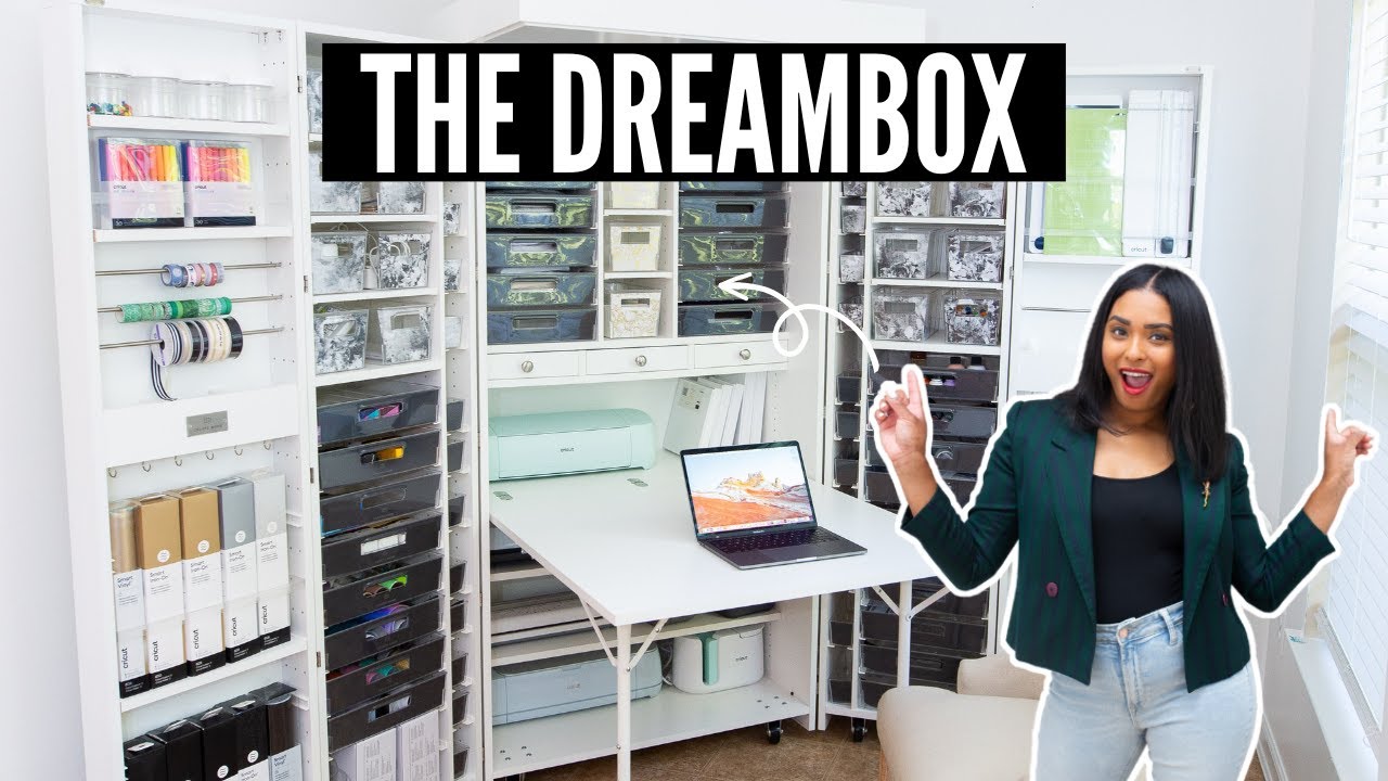 CRAFT ROOM MAKEOVER with DREAMBOX I DIY CRAFT ROOM - YouTube