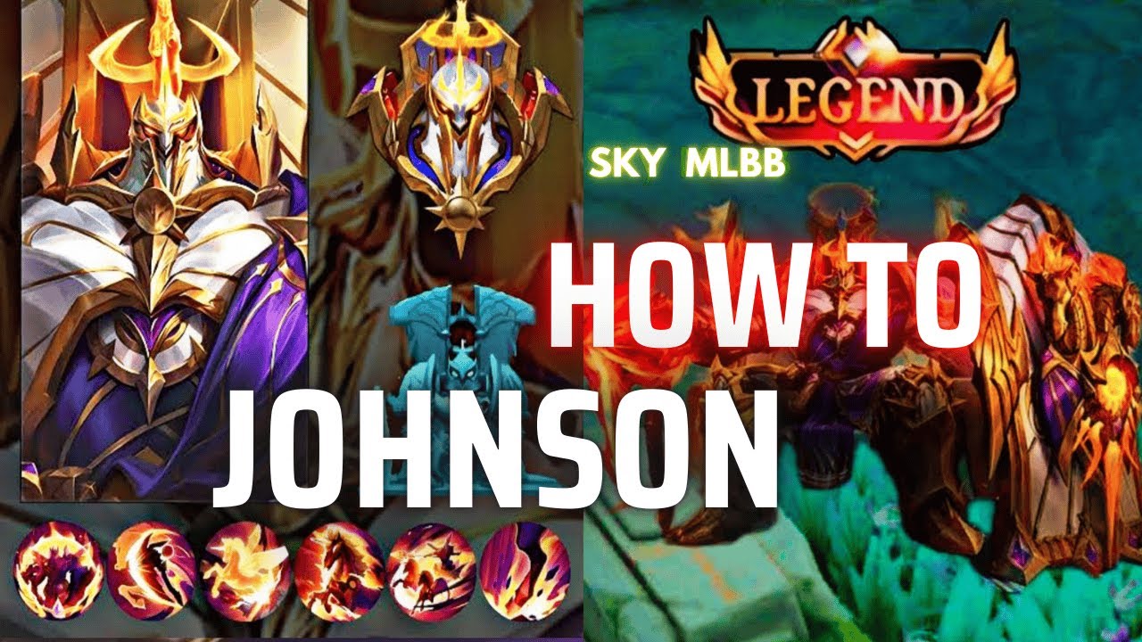 Johnson Legend Skin & Tutorial Gameplay Live | Moba Legends: 5v5! SA ...
