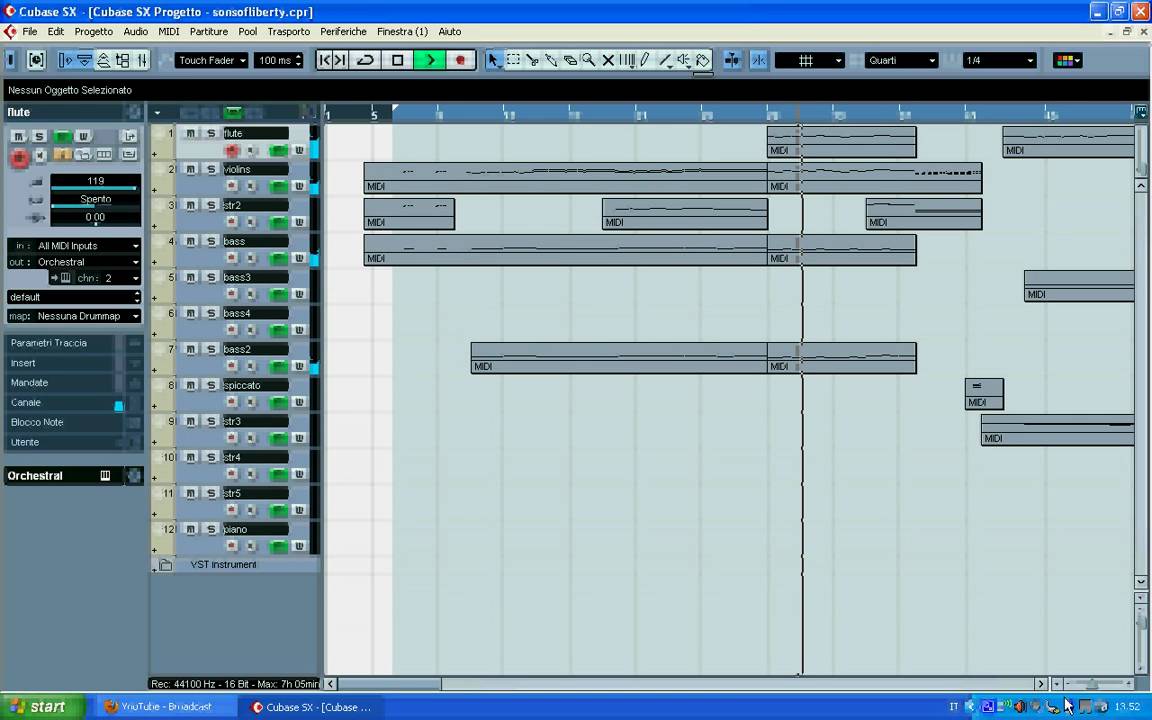 Cubase SX3 - Metal gear solid theme orchestral cover - YouTube