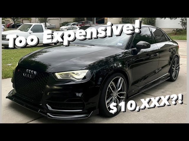 Black Audi S3 Modified