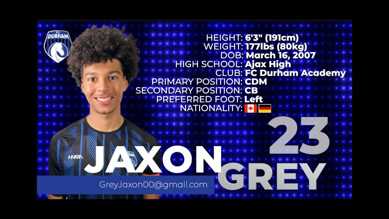 Jaxon Grey's 2024 Soccer Highlight Video(Timecodes in Description ...