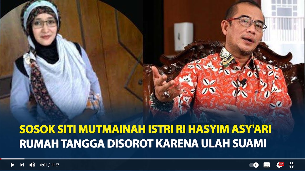 Sosok Siti Mutmainah Istri Ketua KPU RI Hasyim Asy'ari, Rumah Tangga ...