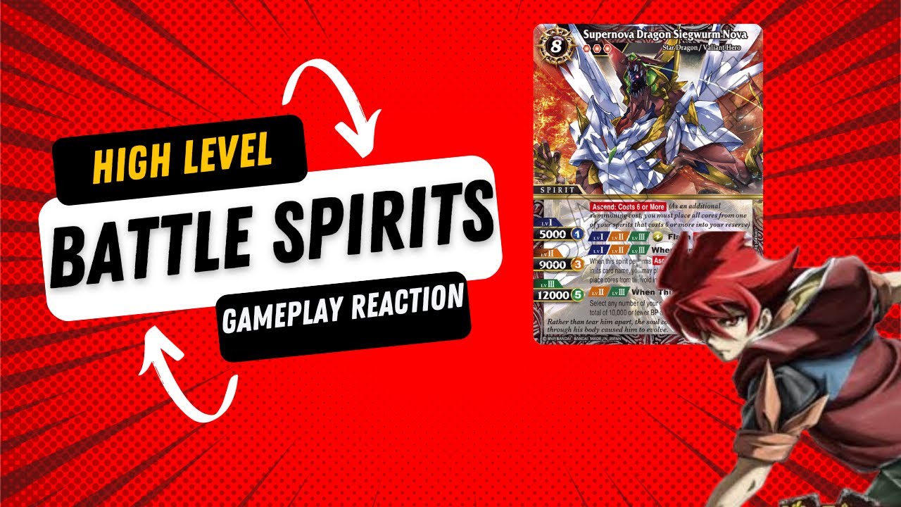Battle Spirits Gameplay Reaction! Let's see how Japan did it! - YouTube