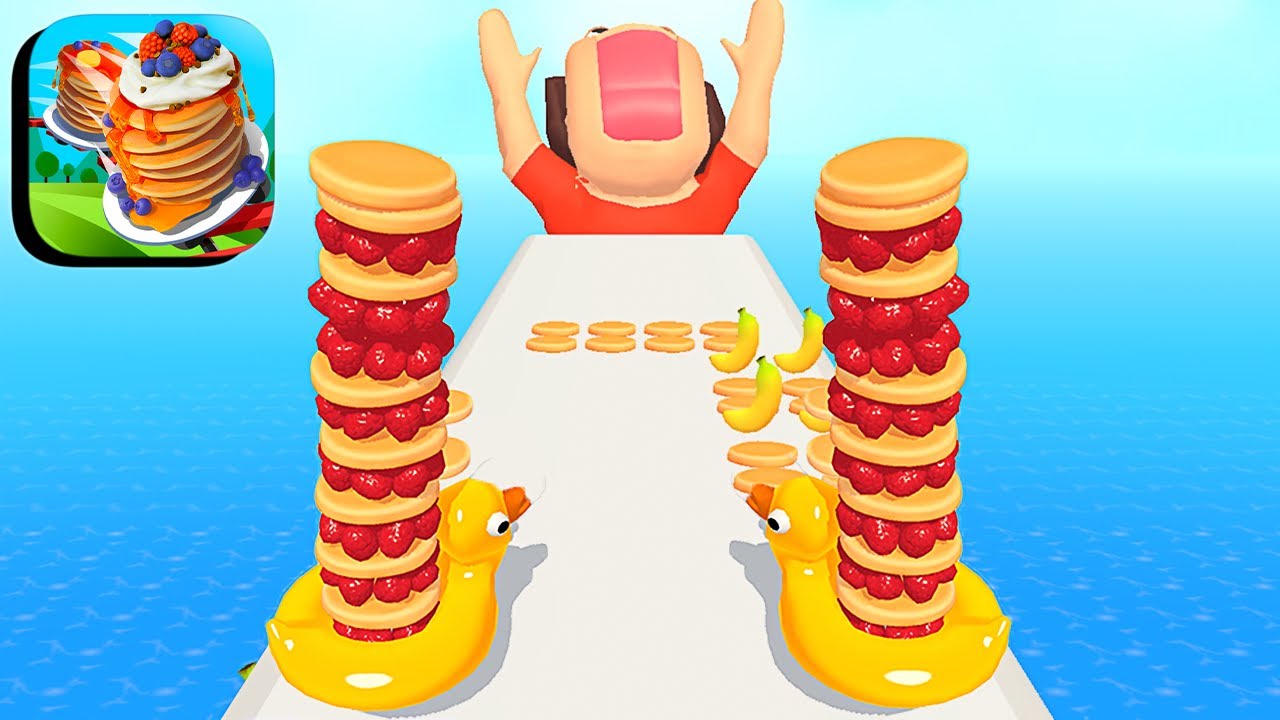 Pancake Run - All Levels Gameplay Android,ios (Levels 322-334) - YouTube