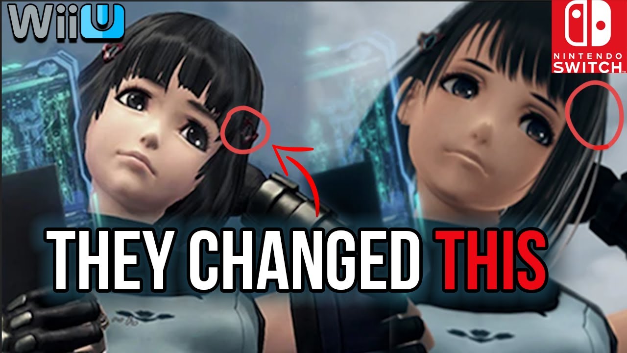 EVERY Character Change in Xenoblade Chronicles X DE | Comparison ...