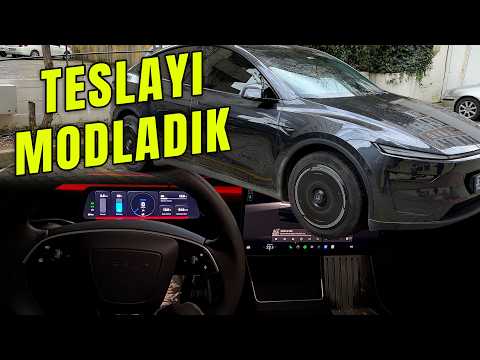 TESLAYI MODLADIK | Ekran, led, jant ne bulduysak taktık