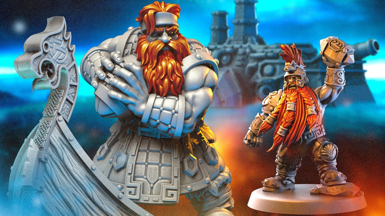 STERN BUOYS — Fantasy Football Team by Punga Miniatures - YouTube