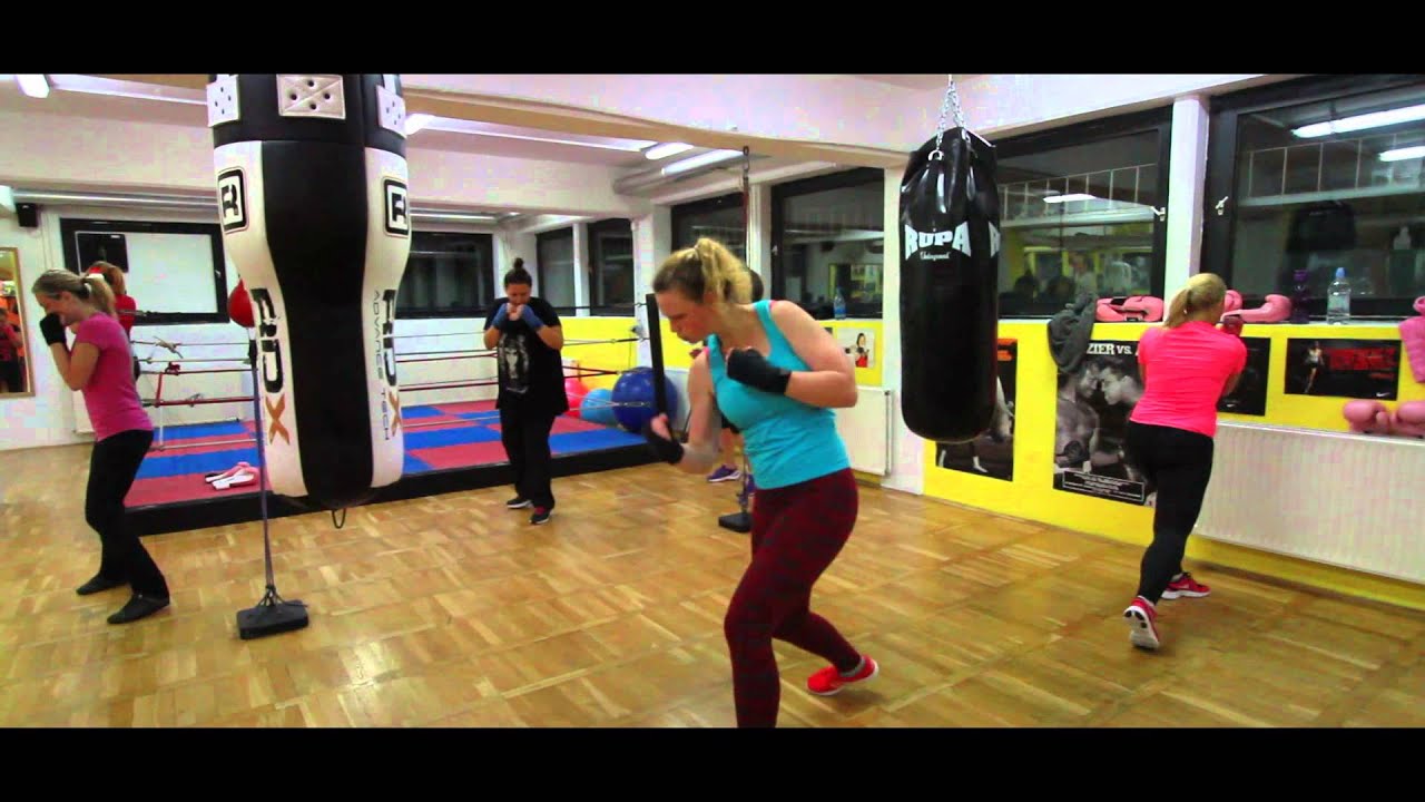 BOKS ZA ŽENSKE - GOLDEN GLOVES GYM - YouTube