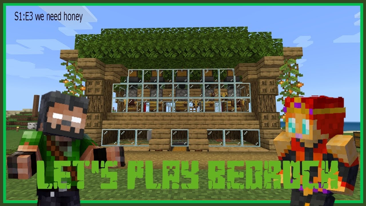 lets play bedrock s1 e3 - YouTube