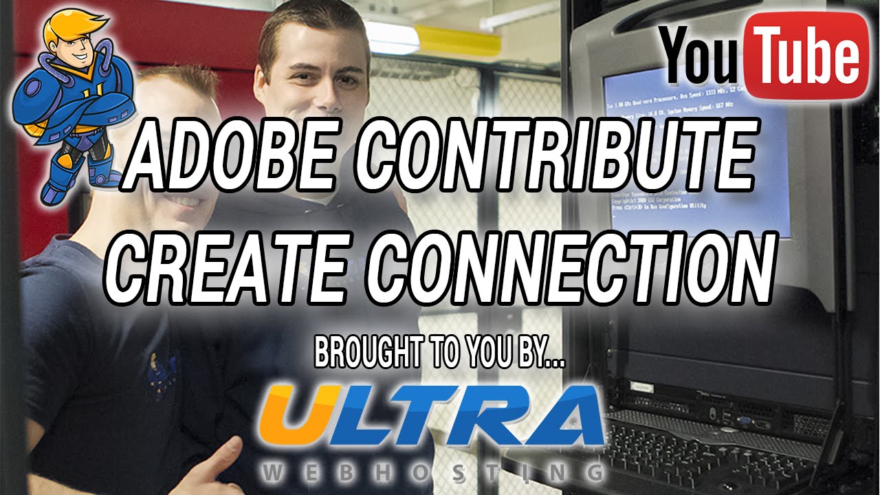 Adobe Contribute - Creating a Connection - YouTube