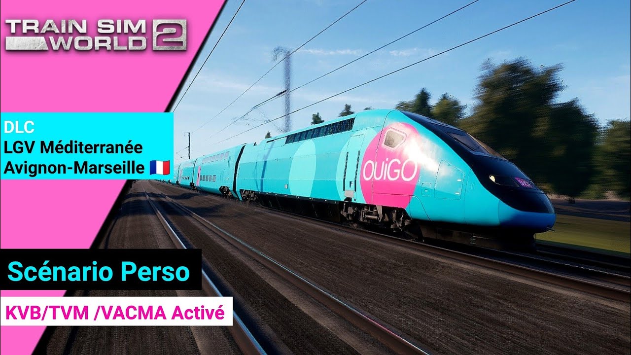 Train Sim World 2-DLC LGV Méditerranée/Scénario et livrée perso (PS4 ...