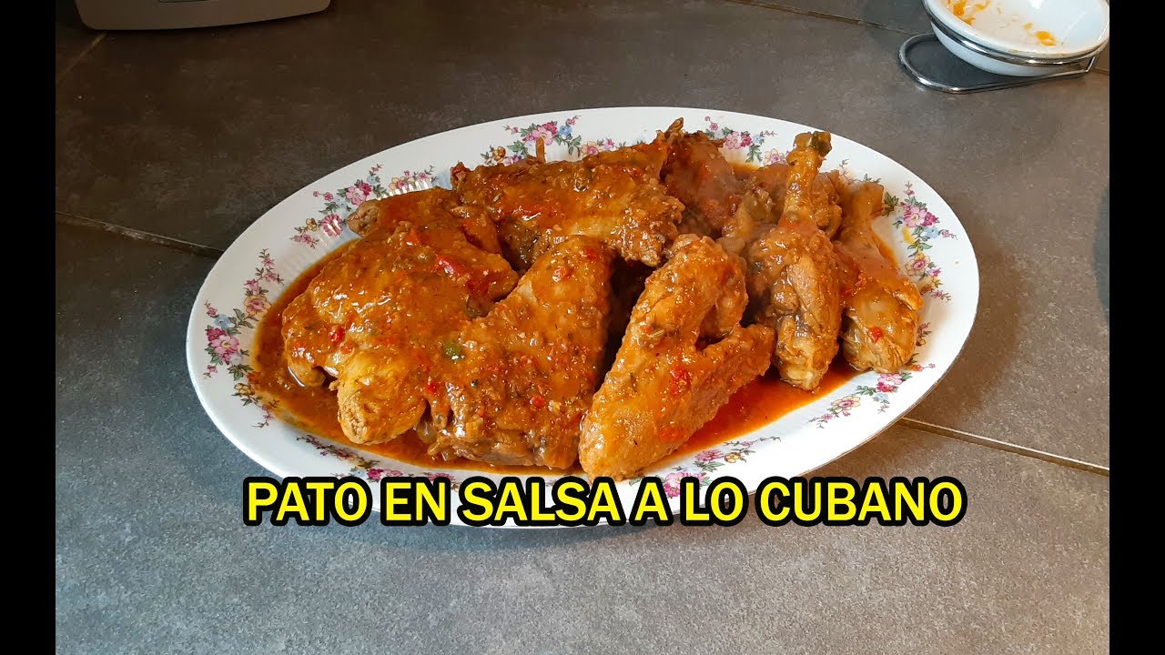 Pato en Salsa a lo Cubano - YouTube