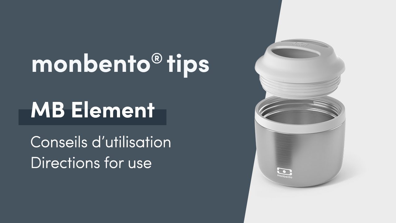 Utilisation bento isotherme MB Element | monbento - YouTube