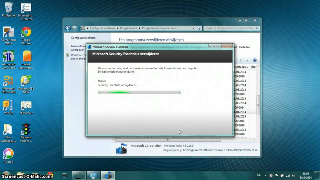 Een programma verwijderen van je computer. - YouTube