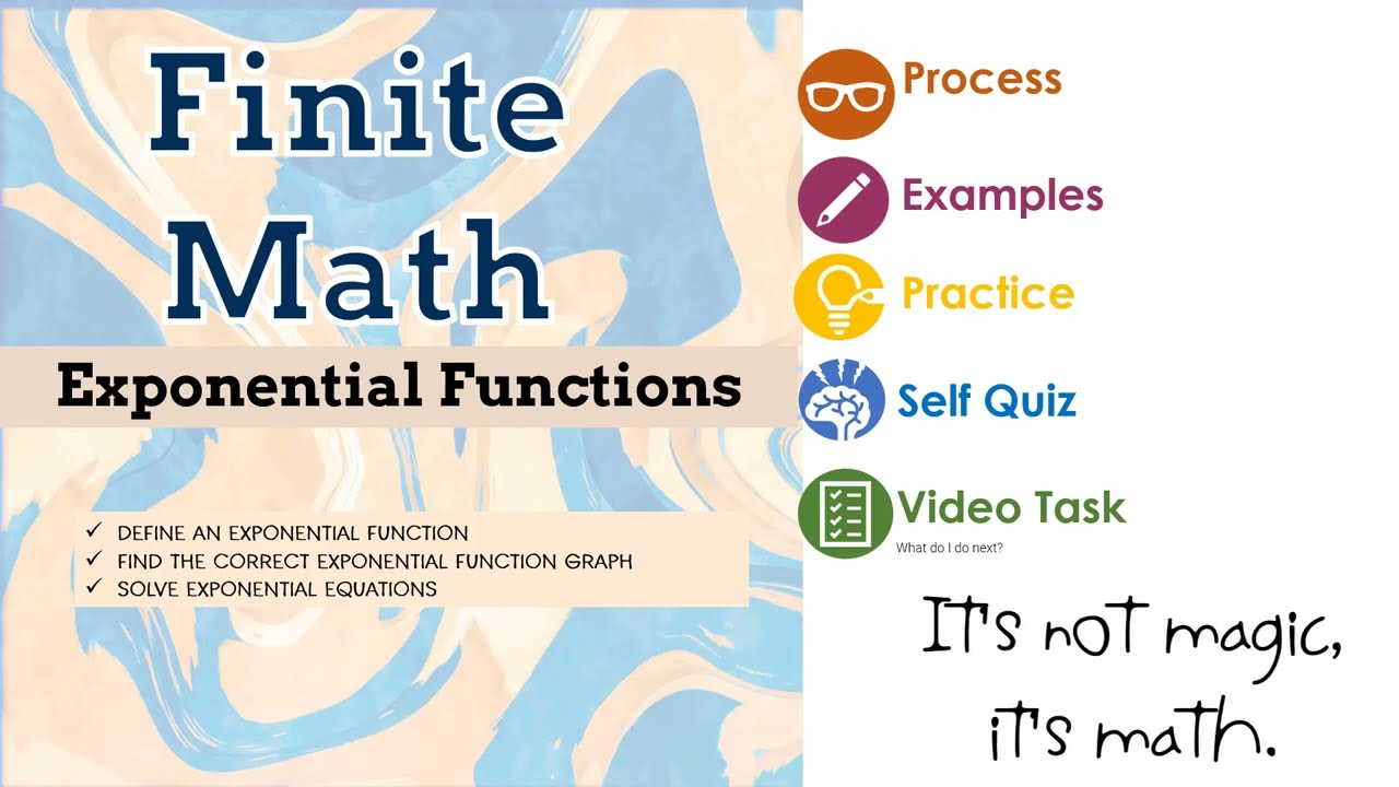 Finite Math - Exponential Functions - YouTube