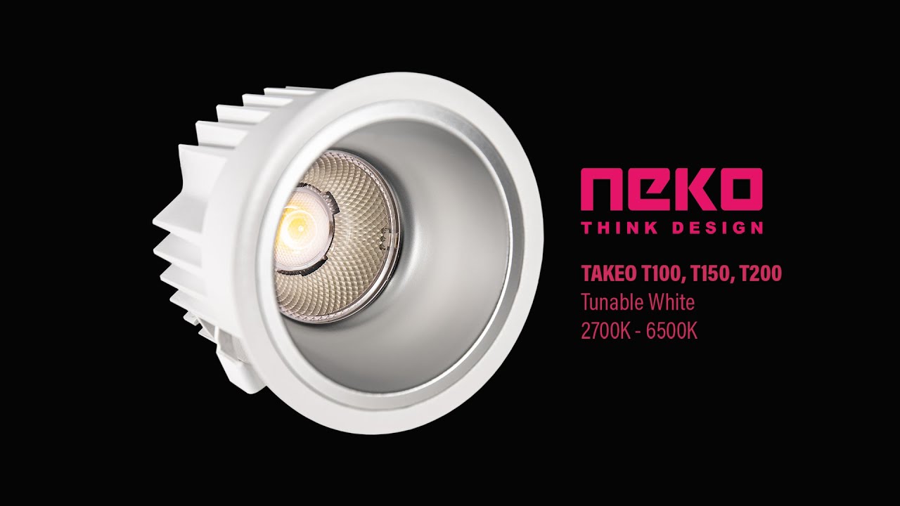 NEKO TAKEO Tunable White (2700K-6500K) - YouTube