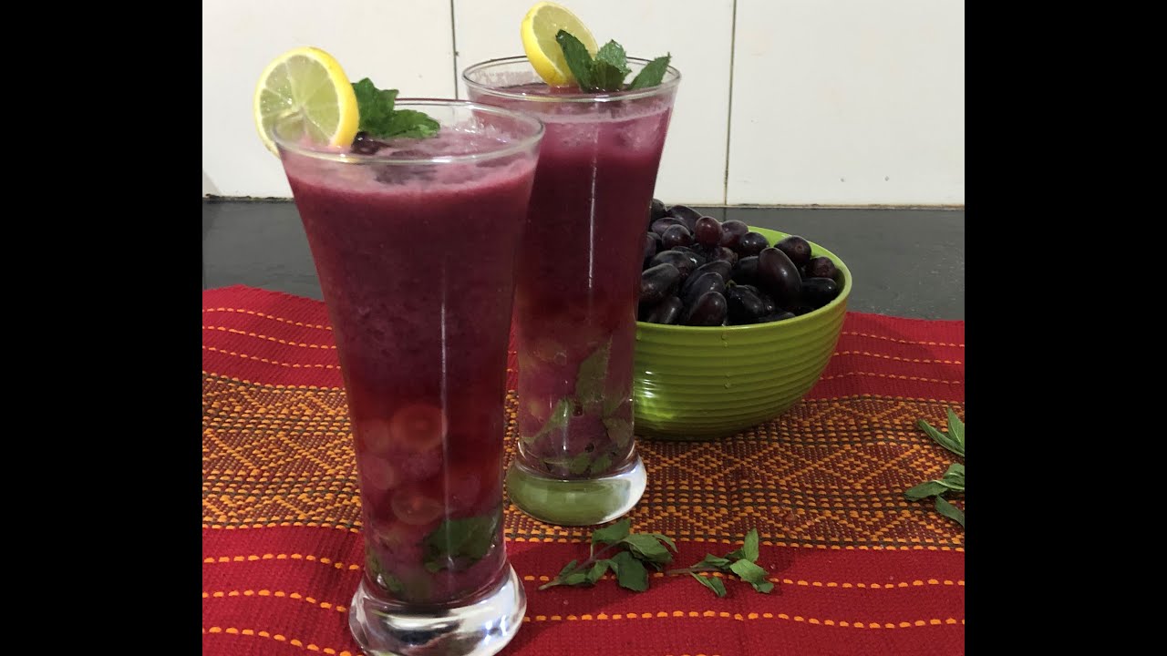 Angoori Sharbat/Black Grapes Juice/शरबत-ए-अंगूर / Summer Refresher ...