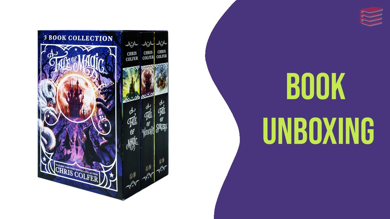 A Tale of Magic 3 Books Box Set By Chris Colfer - Book Unboxing - YouTube