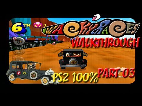 Wacky Races (PS2) 100% Walkthrough: Part 03 - YouTube