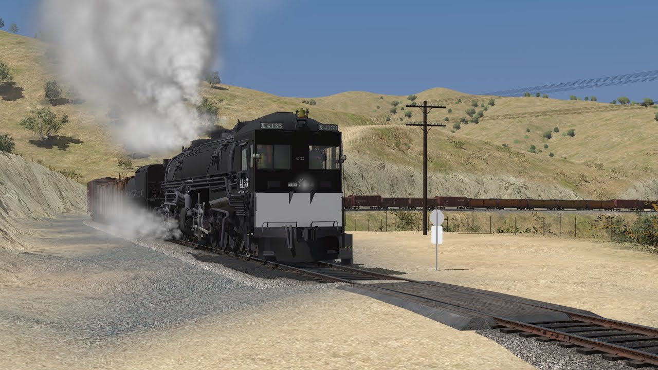 Trainz Summer Railfanning Episode 26 - Southern Pacific Steam on the ...