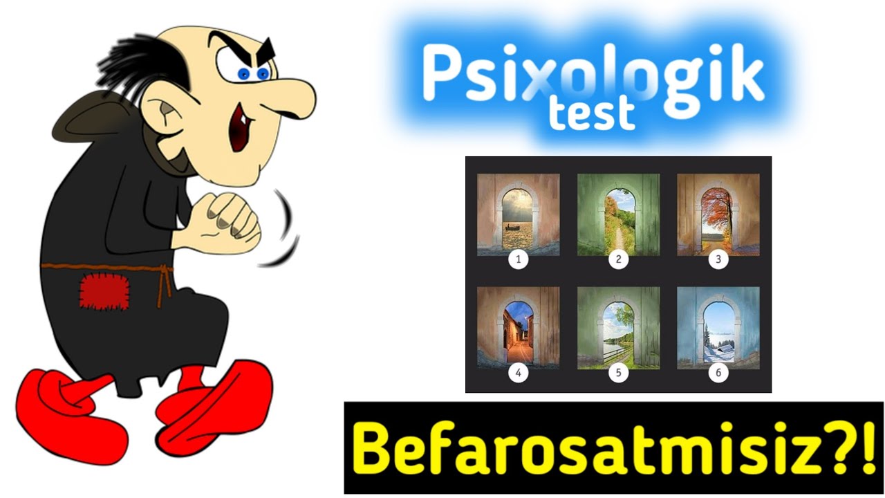 Befarosatlik testi. Befarosatmisiz yoki yo'q??!. Psixologik testlar ...