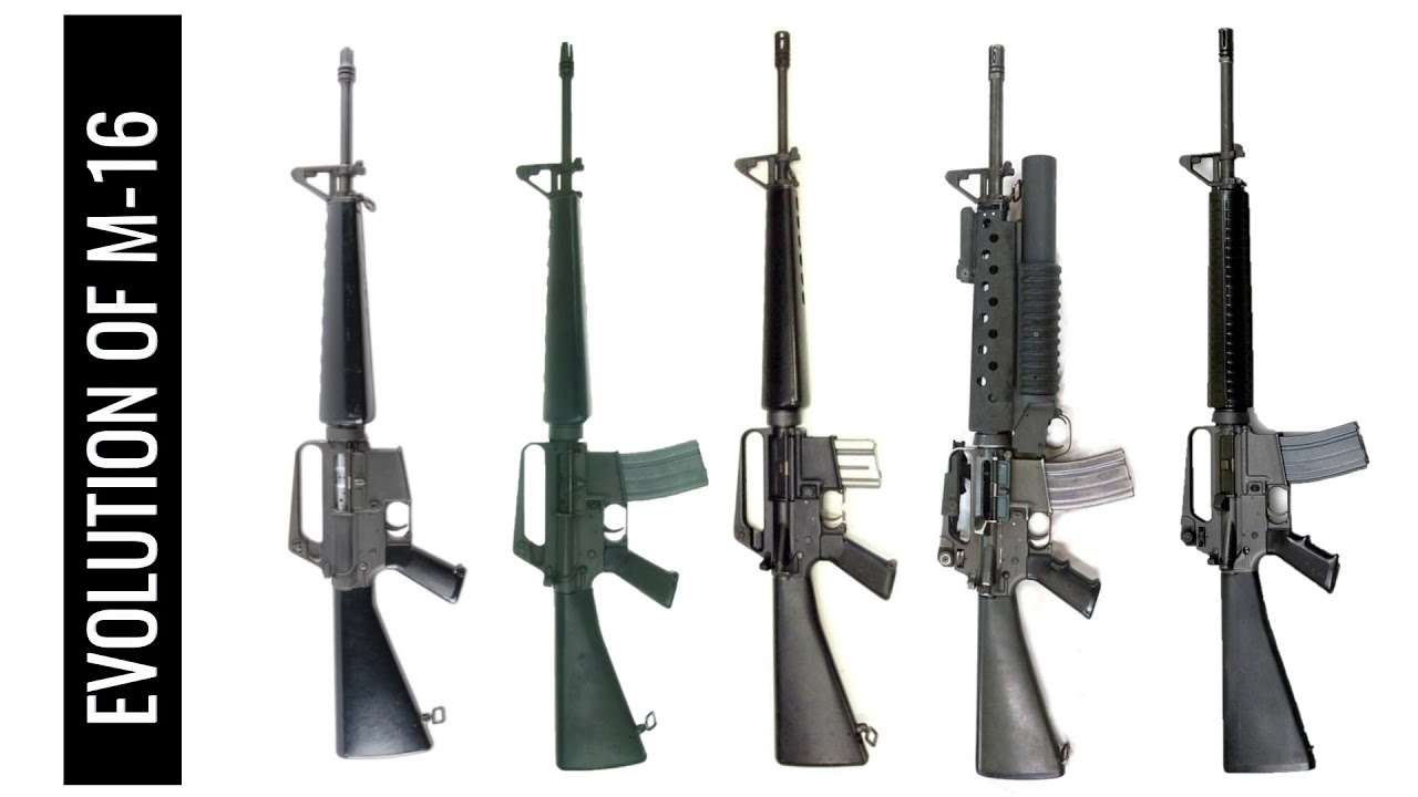 Evolution Of American M16 1950s- 2022 II A Brief History of M16/Ar15 ...