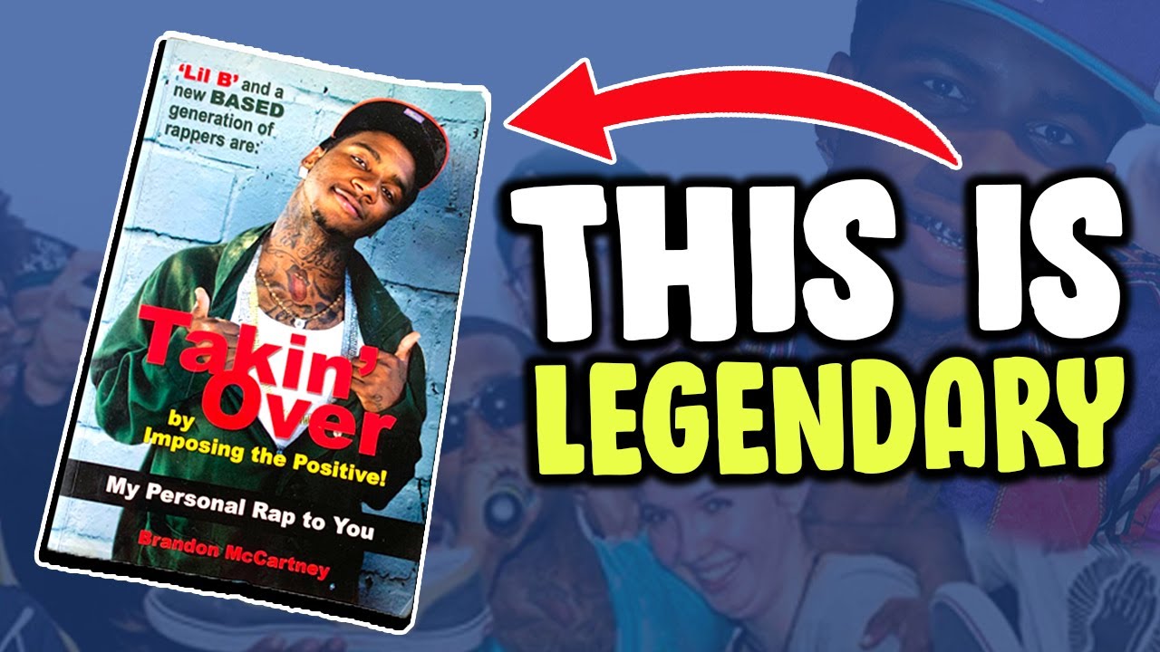 Lil B's SUPER RARE Book From 2009! SO BASED! - YouTube