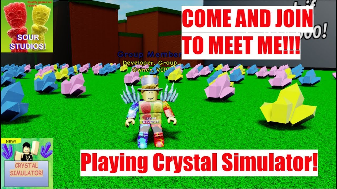 Late Mobile Crystal Simulator Stream! || Roblox Crystal Simulator - YouTube