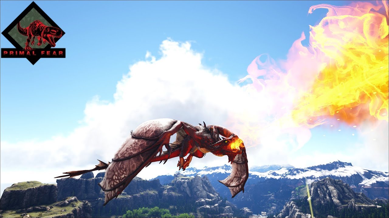 Taming a Wyvern, and other Powerful creatures!!! ARK Primal Fear ep 4 ...