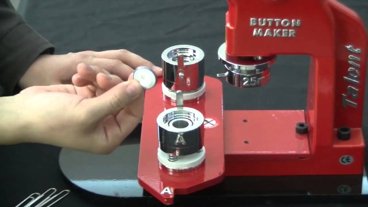 Paper Clip Button Assembly Tutorial - YouTube