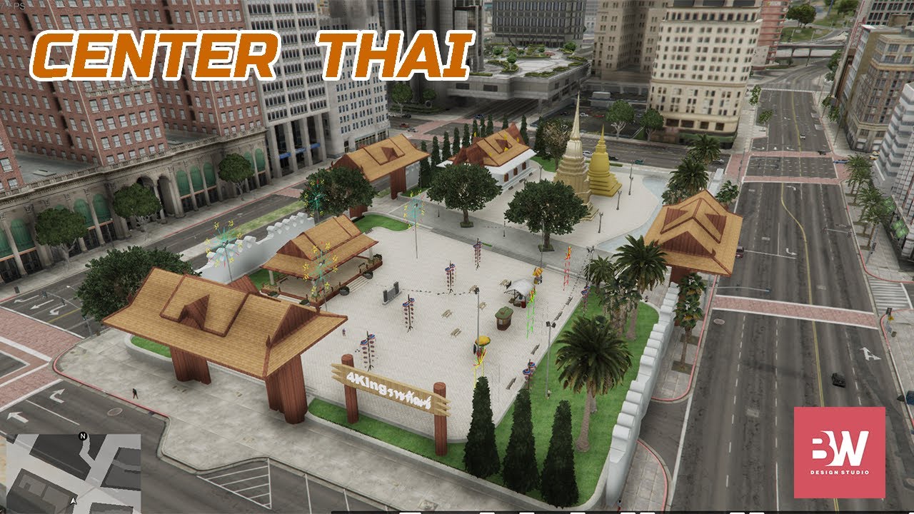 CENTER THAI map GTA V | FiveM Maps | By MICHAEL - YouTube