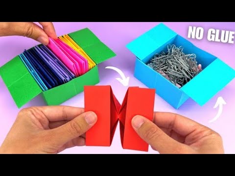 How to make Origami Pop Up Box, DIY origami Pop Up Surprise Box, How to ...