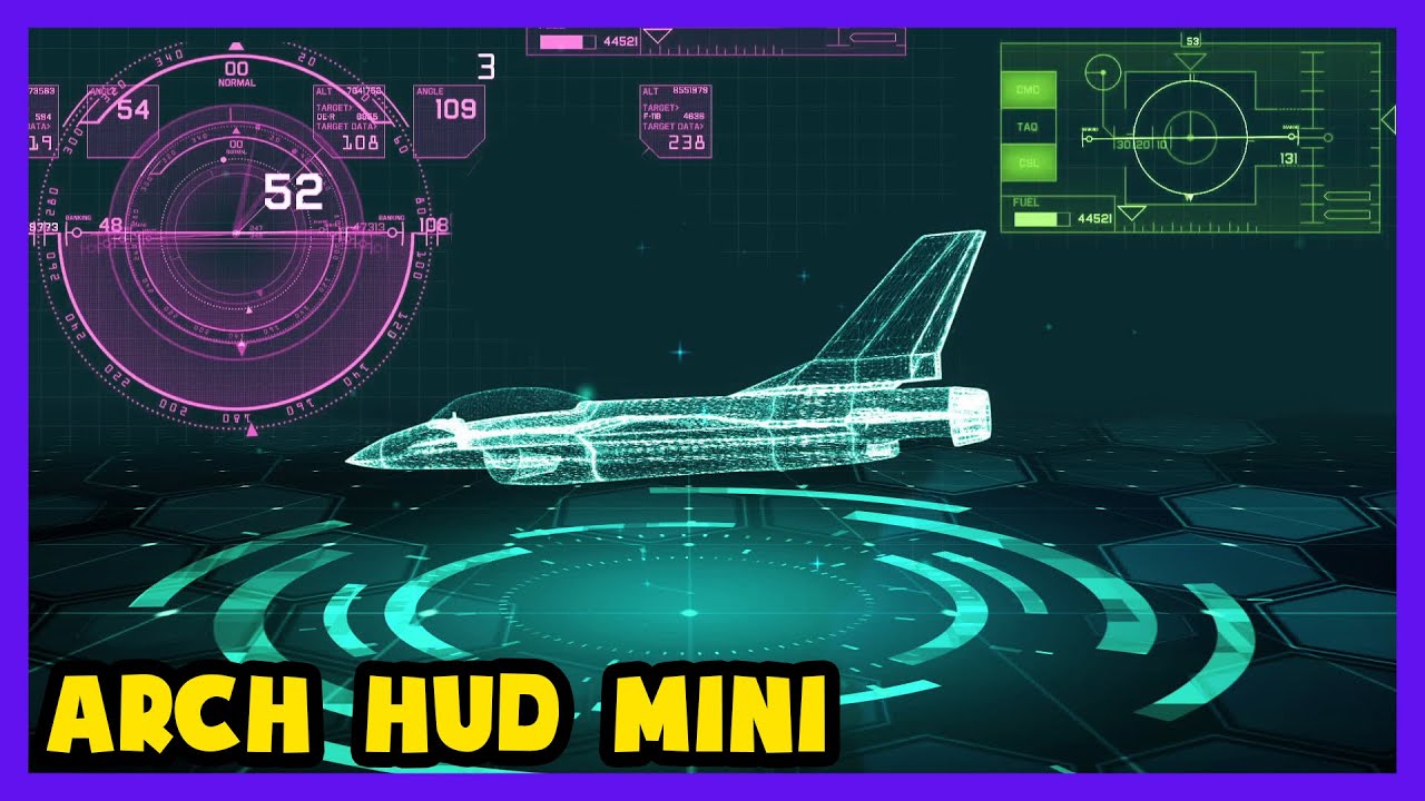 How to use & edit Arch Hud mini script w/o installing it on PC | Dual ...