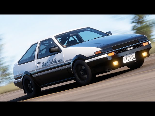 Toyota Corolla Ae86 Initial D
