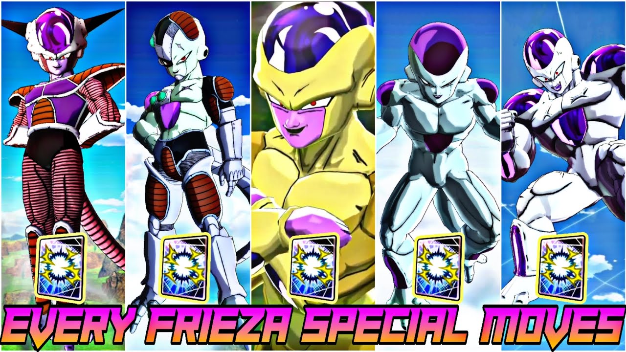 EVERY FRIEZA SPECIAL MOVES 🔥!! IN DRAGON BALL LEGENDS - YouTube