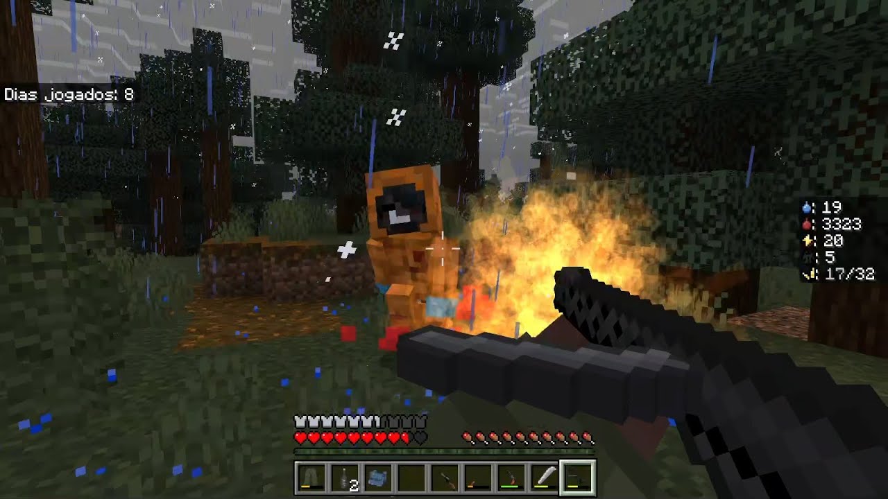 APOCALIPSE ZUMBI MINECRAFT addon ! dead zone atualizado - YouTube
