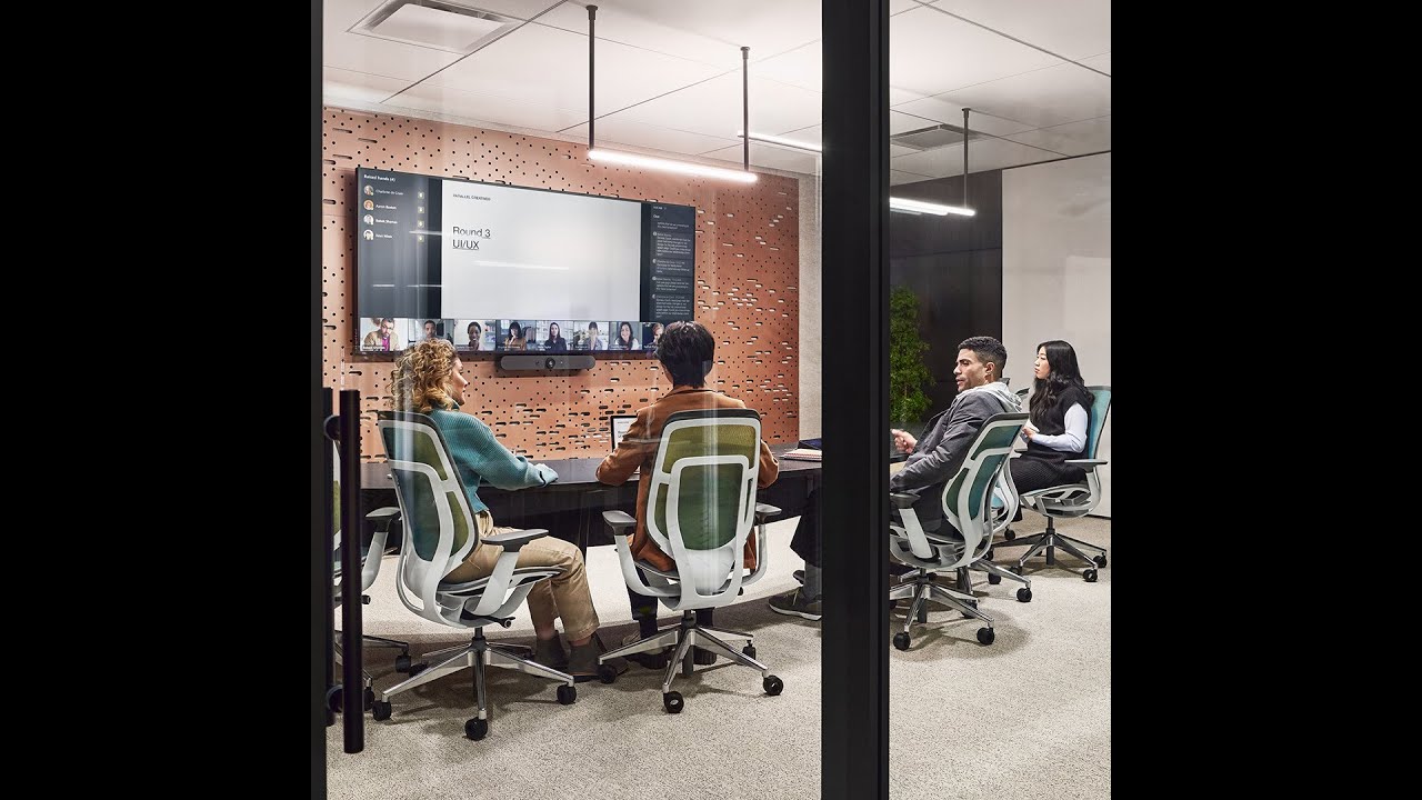 Steelcase Ocular Table - YouTube