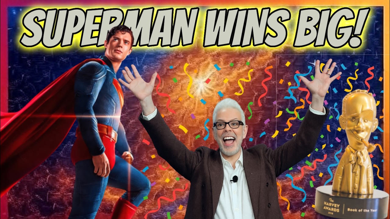 Superman Wins Harvey Award 2025: James Gunn's Epic Win Over Marvel ...