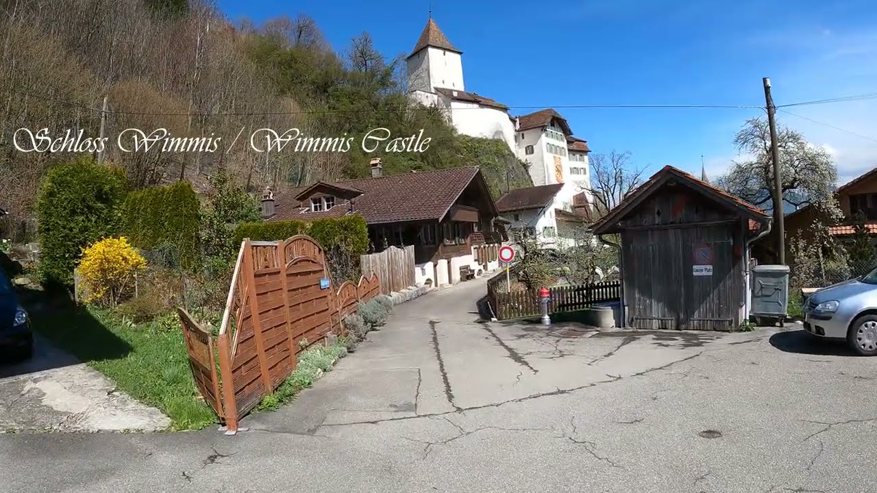 Schloss Wimmis | Wimmis Castle | Beautiful Castle 🏰 | Spring in ...
