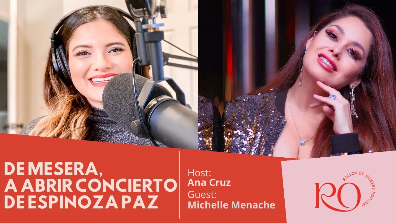 De mesera, a abrir concierto de Espinoza Paz - Michelle Menache - YouTube