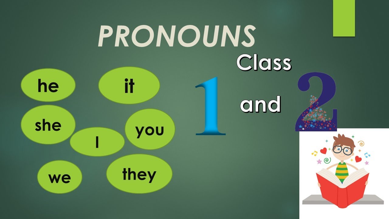 Pronouns | Class 1 | Class 2 | English Grammar | - YouTube