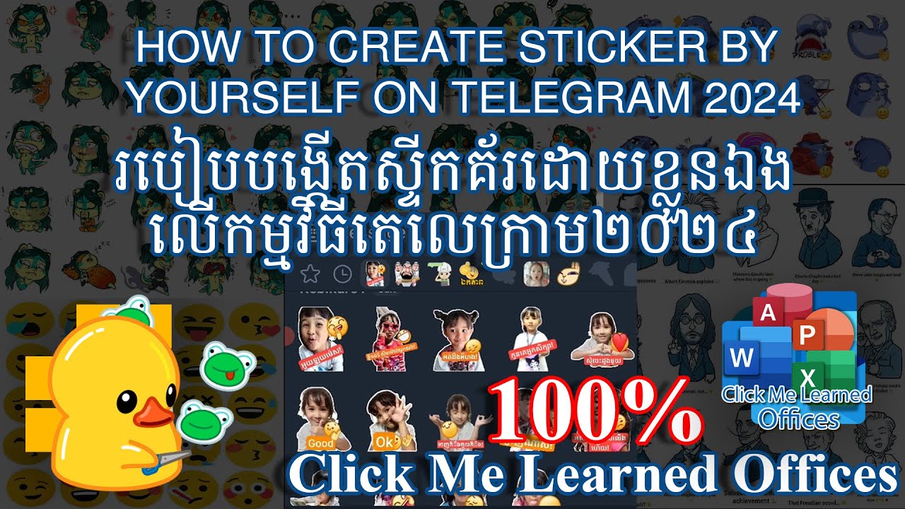 #42-How to create Sticker By yourself on Telegram 2024 ...