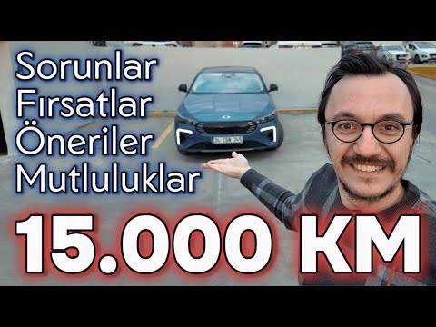 Togg T10F ile 15.000 KM Bitti: Sorunlar, Fırsatlar, Öneriler, Mutluluklar
