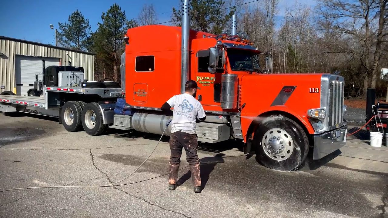 Two Step Fleet Washing | 2 Step Brushless Pressure Washing - YouTube