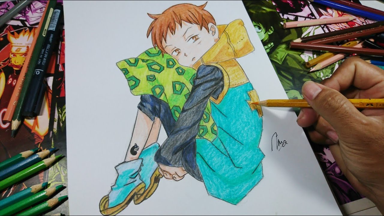 Drawing King - The Seven Deadly Sins | Nanatsu No Taizai - YouTube